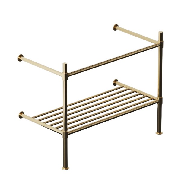 Stainless Steel Frame for Basin with Towel Rail and Rack | Artize