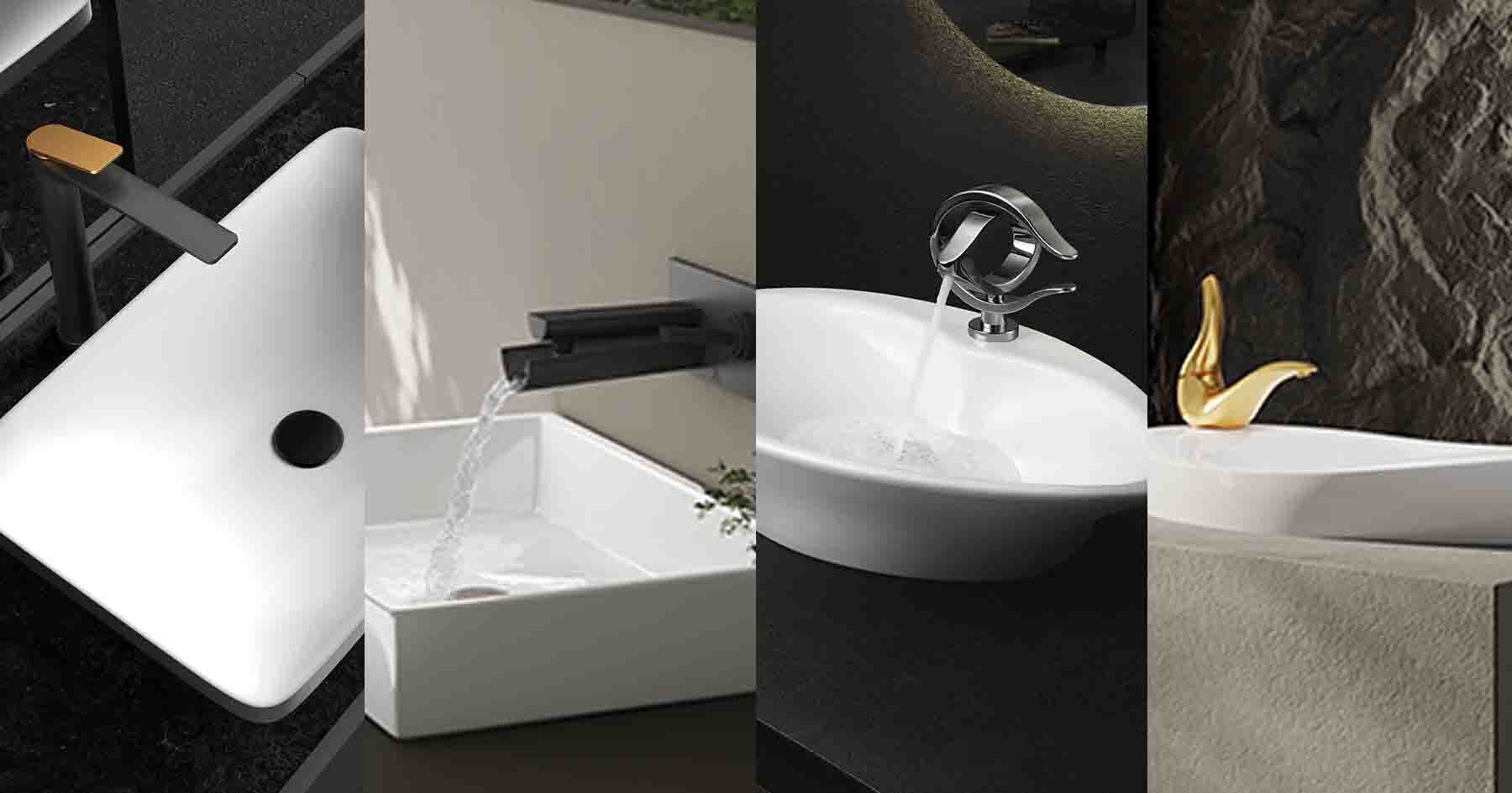 Top 6 Artistic Basin Tap Designs for Luxury Washbasins